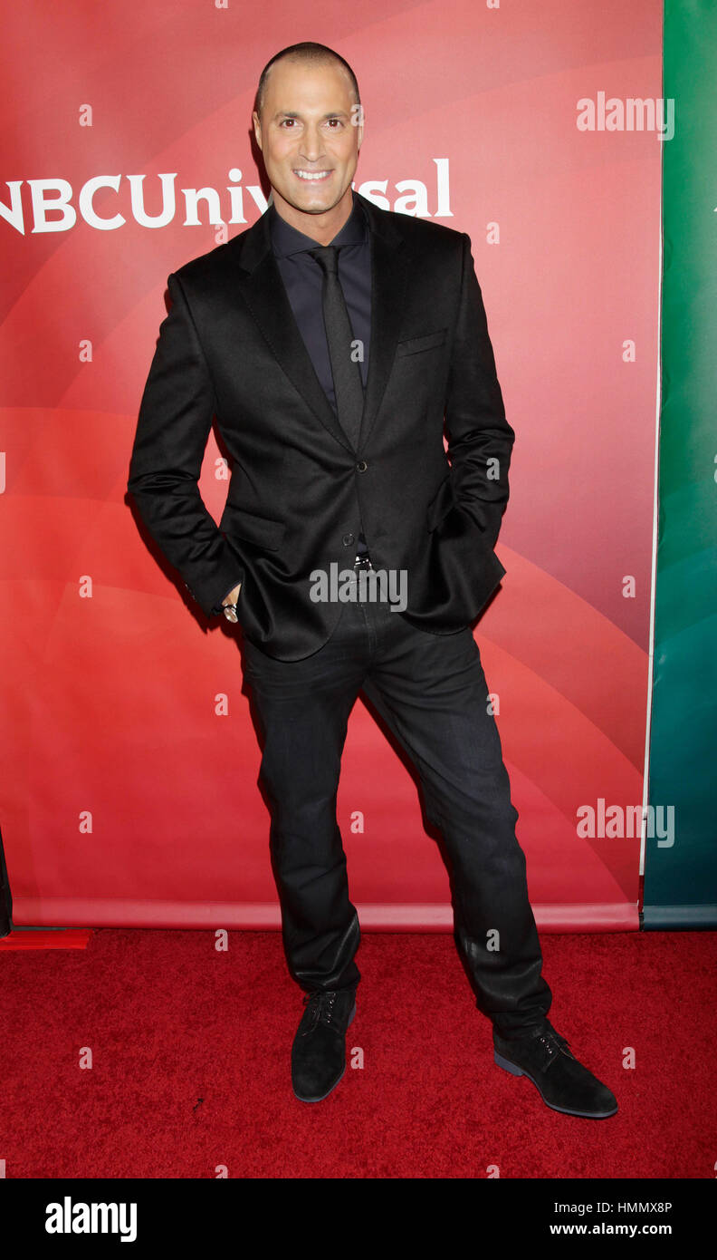 Nigel Barker arrives at the NBCUniversal TCA Press Tour on January 7 ...