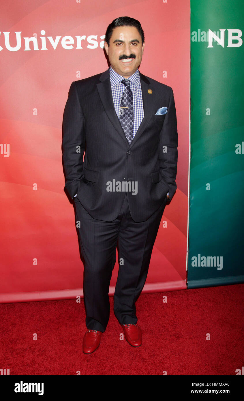 Reza Farahan arrives at the NBCUniversal TCA Press Tour on January 7 ...