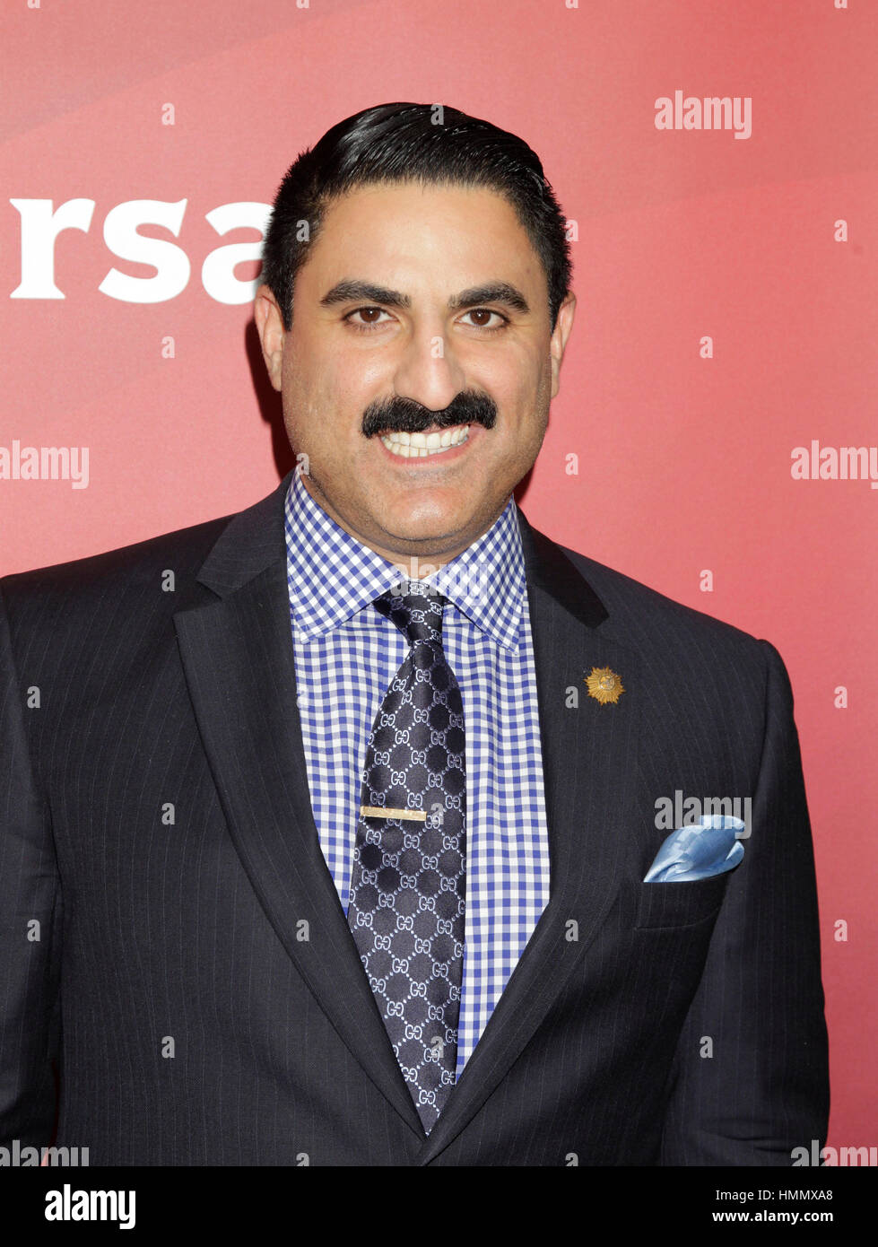Reza Farahan arrives at the NBCUniversal TCA Press Tour on January 7 ...