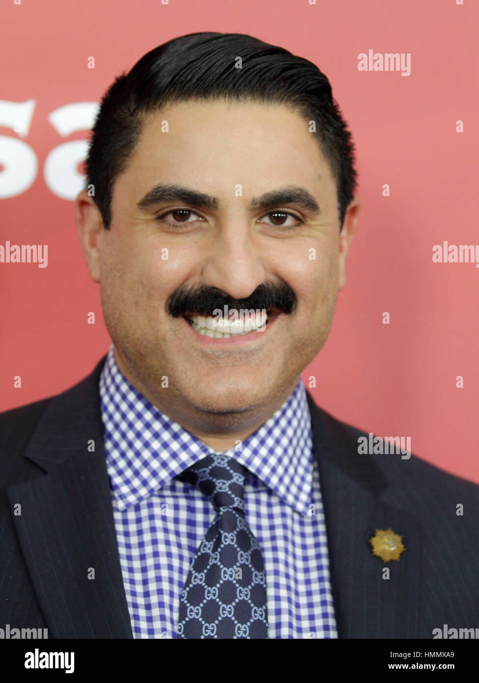 Reza Farahan arrives at the NBCUniversal TCA Press Tour on January 7 ...