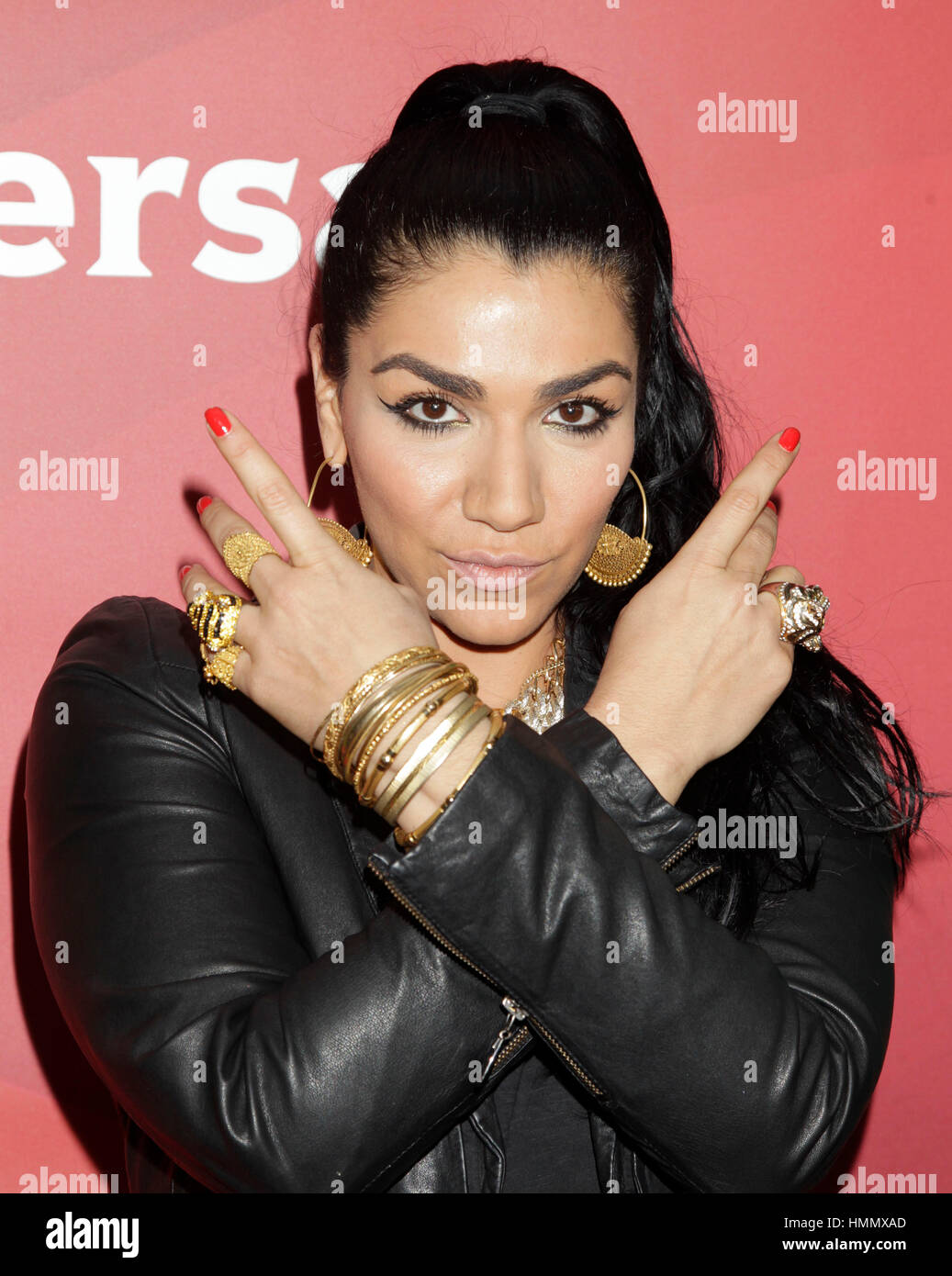 Asa Soltan Rahmati arrives at the NBCUniversal TCA Press Tour on ...