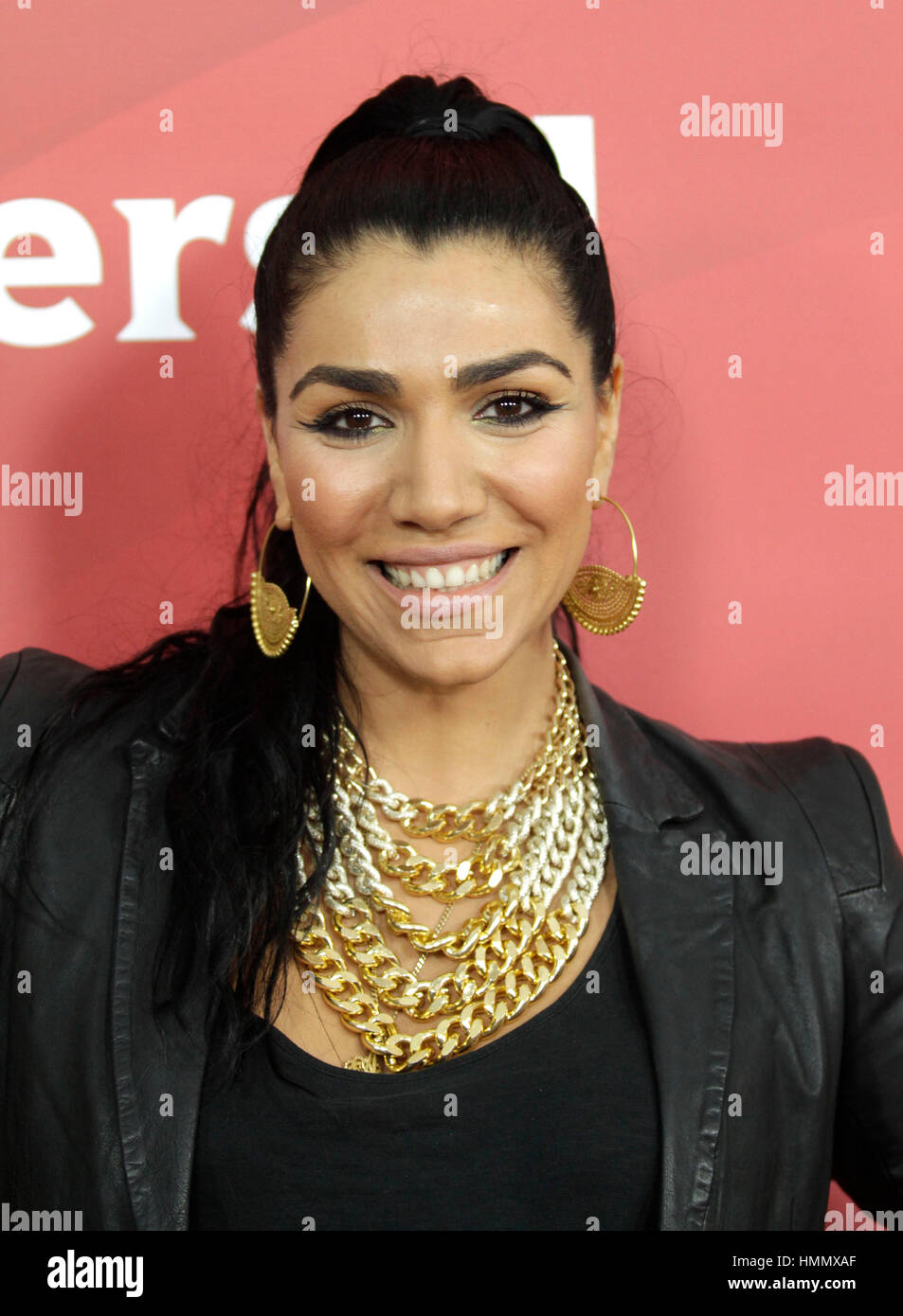 Asa Soltan Rahmati arrives at the NBCUniversal TCA Press Tour on ...