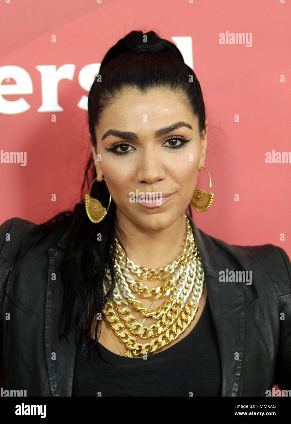 Asa Soltan Rahmati arrives at the NBCUniversal TCA Press Tour on ...