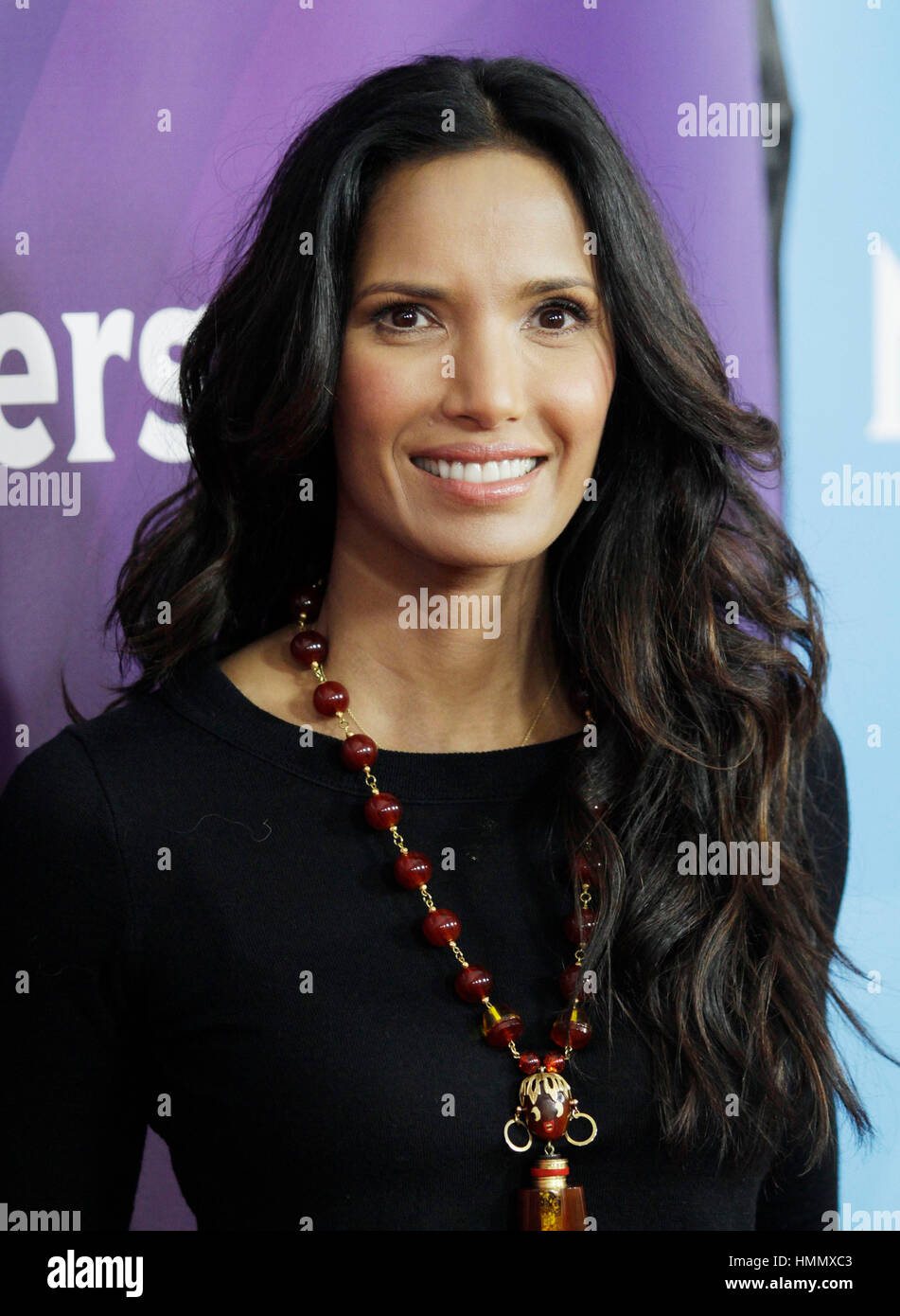 Padma Lakshmi arrives at the NBCUniversal TCA Press Tour on January 7 ...