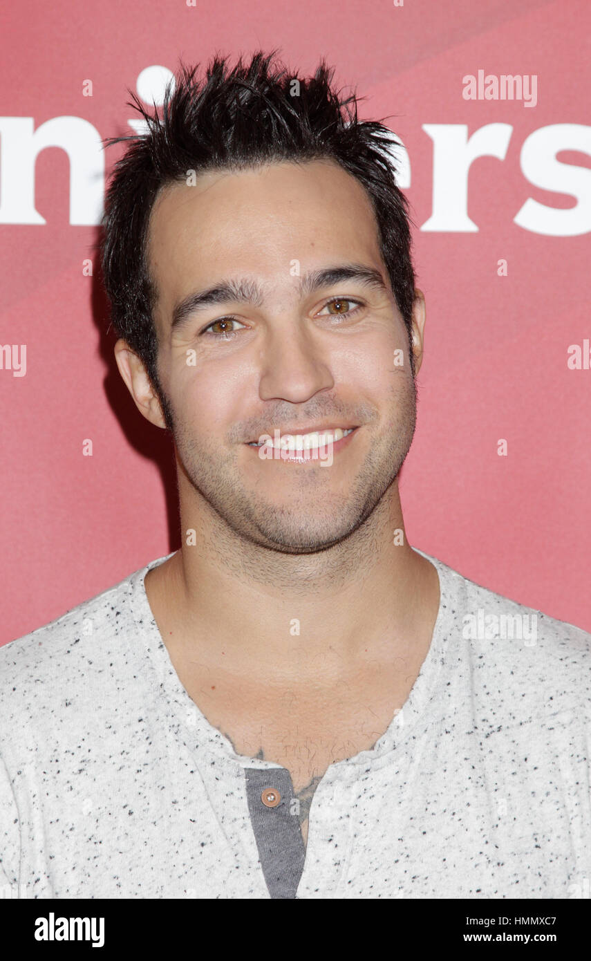 Pete Wentz arrives at the NBCUniversal TCA Press Tour on January 7 ...