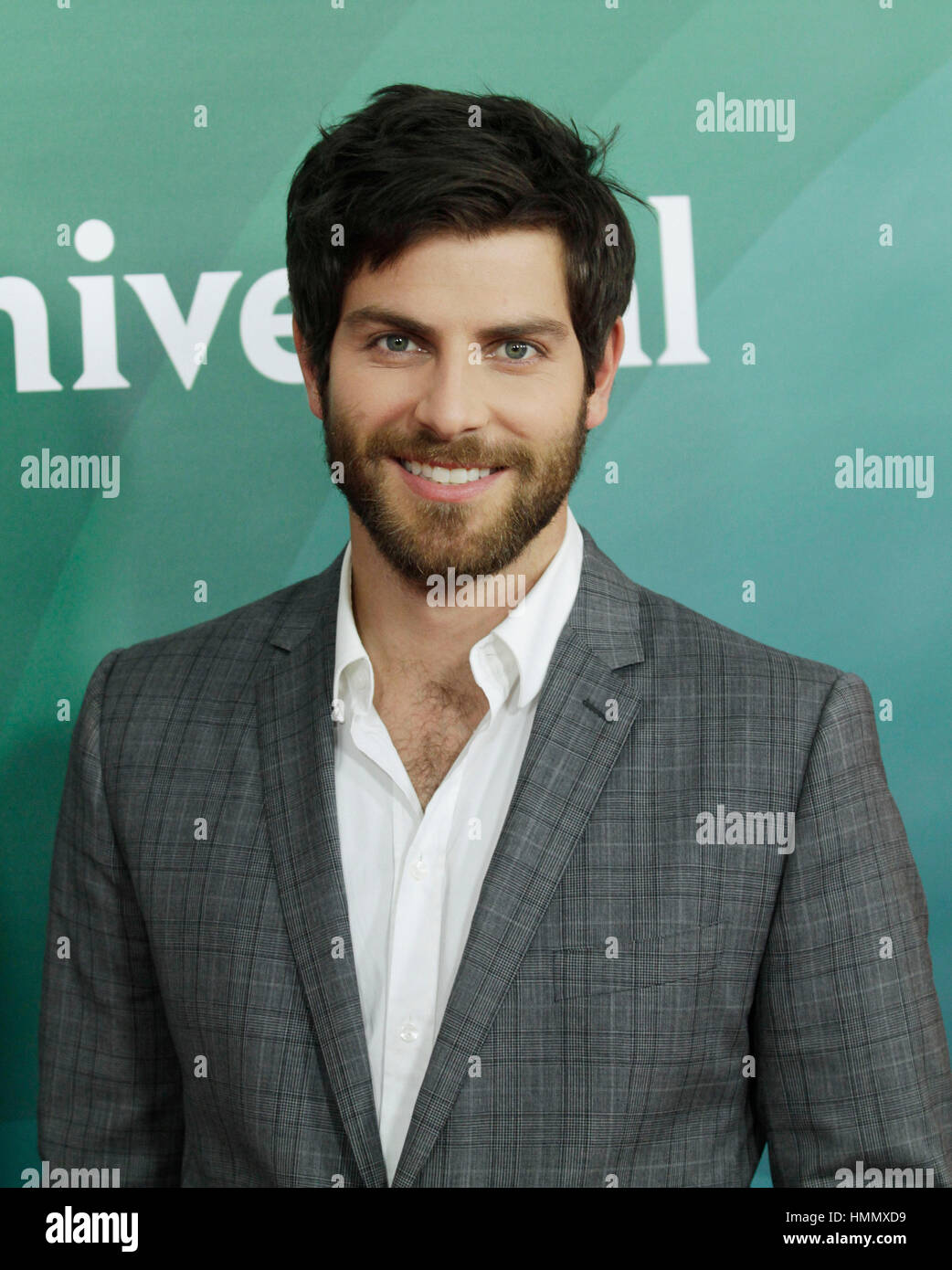 David Giuntoli arrives at the NBCUniversal TCA Press Tour on January 6 ...
