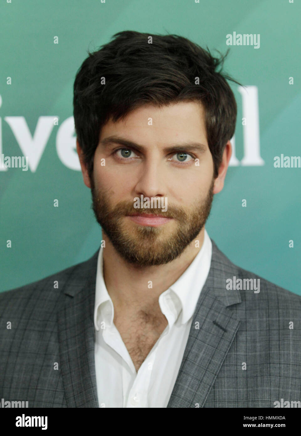 David Giuntoli arrives at the NBCUniversal TCA Press Tour on January 6 ...