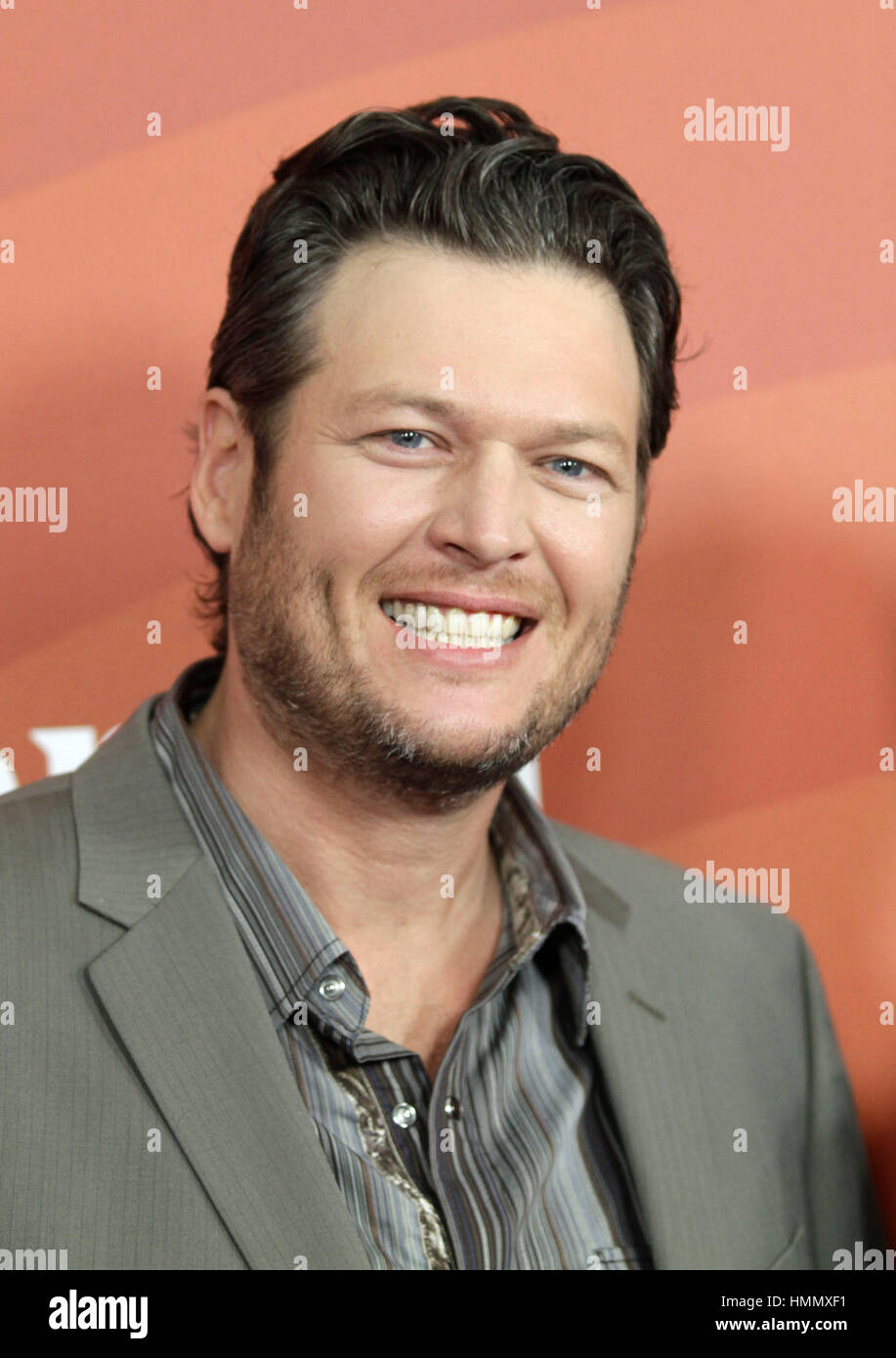 Blake Shelton arrives at the NBCUniversal TCA Press Tour on January 6 ...
