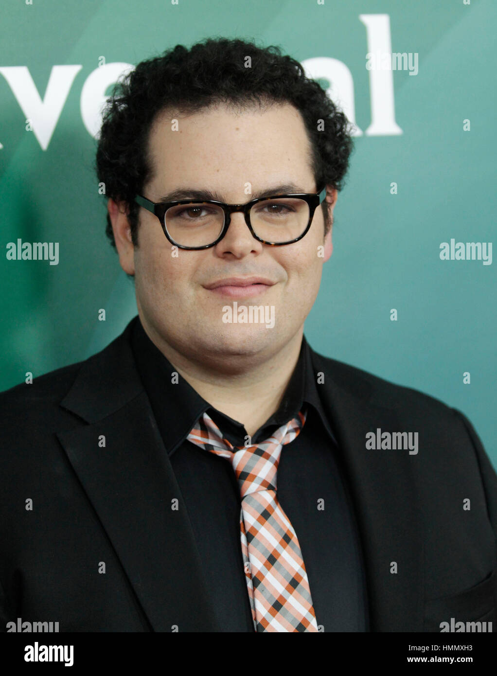 Josh Gad arrives at the NBCUniversal TCA Press Tour on January 6, 2013 ...