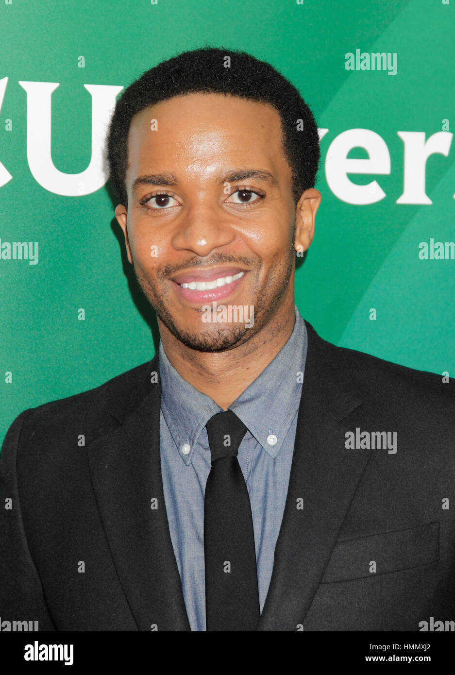 Andre Holland arrives at the NBCUniversal TCA Press Tour on January 6 ...