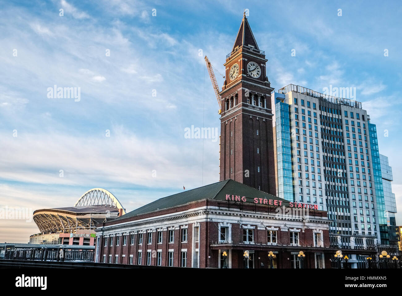 Amtrak station seattle hi-res stock photography and images - Alamy