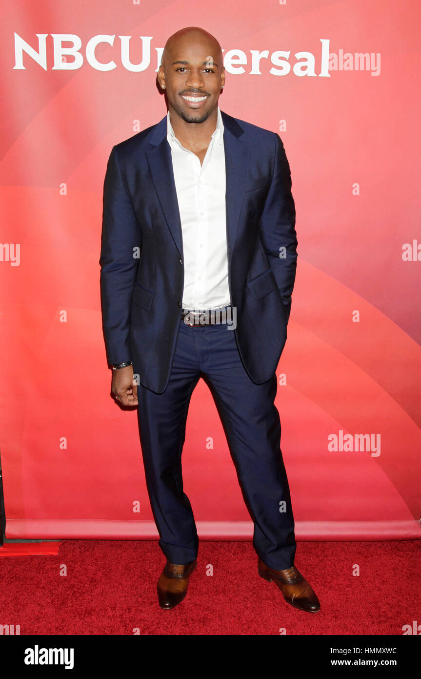 Dolvett Quince arrives at the NBCUniversal TCA Press Tour on January 6 ...