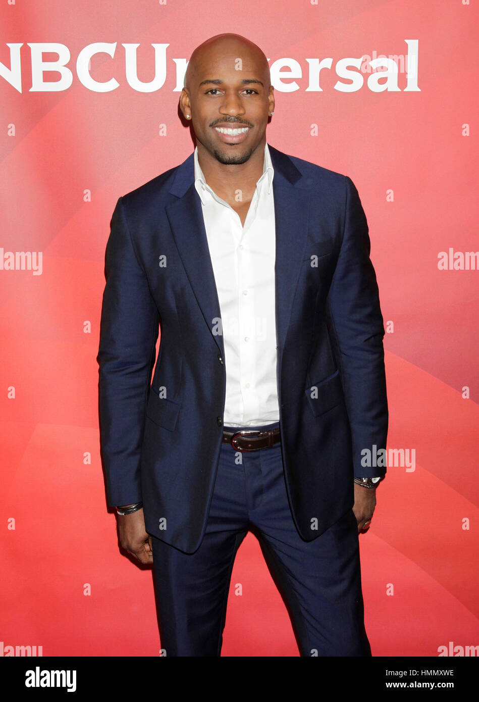 Dolvett Quince arrives at the NBCUniversal TCA Press Tour on January 6 ...