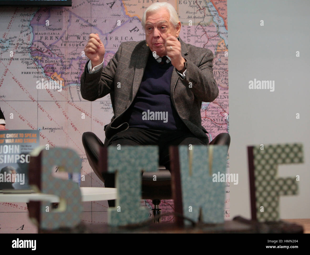 London 04 Feb 2017 John Simpson the BBC's World Affairs Editor, and has ...