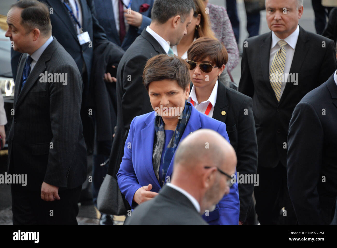 Valletta, Malta. 3rd February, 2017. Polish Prime Minister Beata Szydlo ...