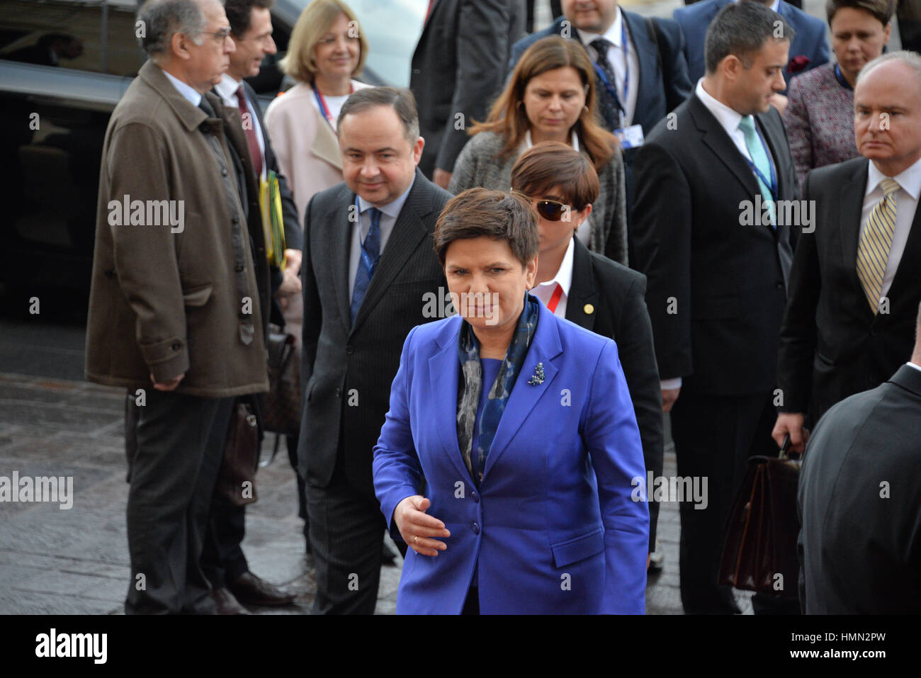 Valletta, Malta. 3rd February, 2017. Polish Prime Minister Beata Szydlo ...