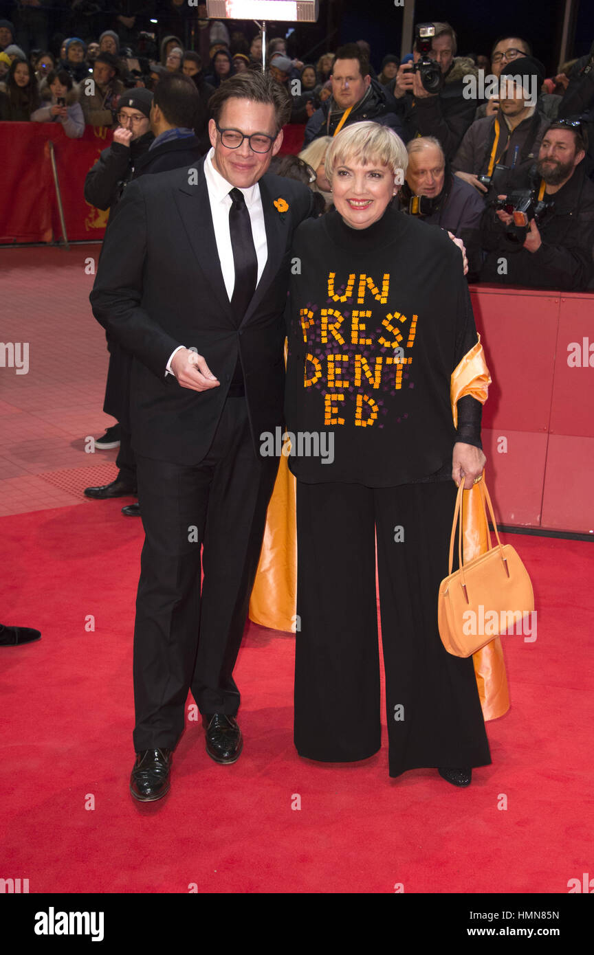 Berlin, Germany. 9th Feb, 2017. Claudia Roth attending the opening ...