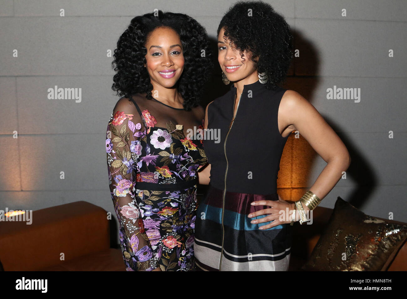 Los Angeles, USA. 9th Feb, 2017. Simone Missick and Susan Kelechi ...