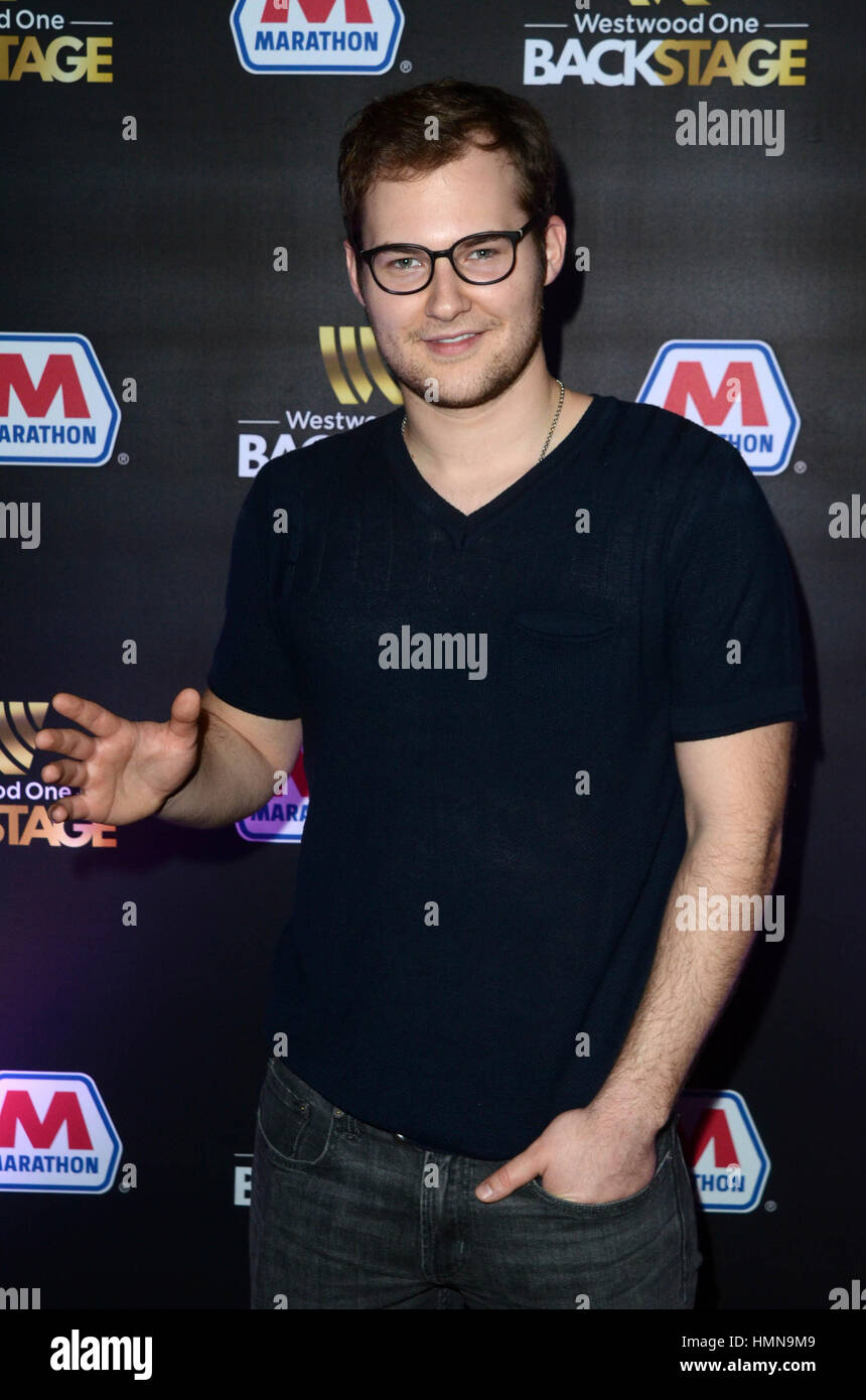 Los Angeles, California, USA. 9th Feb, 2017. Justin Prentice at ...