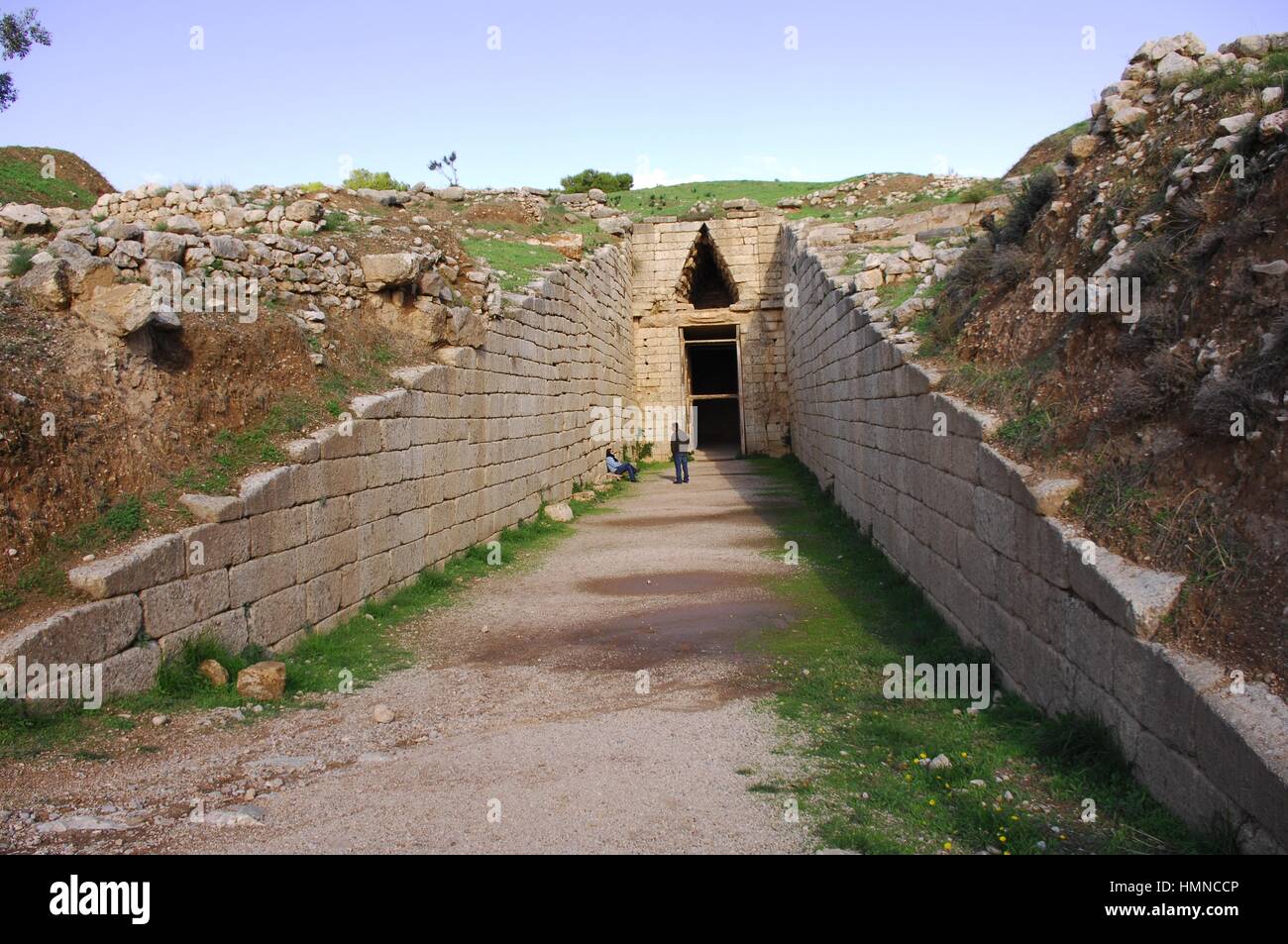 GREECE PELOPONNESE ARGOLIDA MYCENAE Stock Photo - Alamy