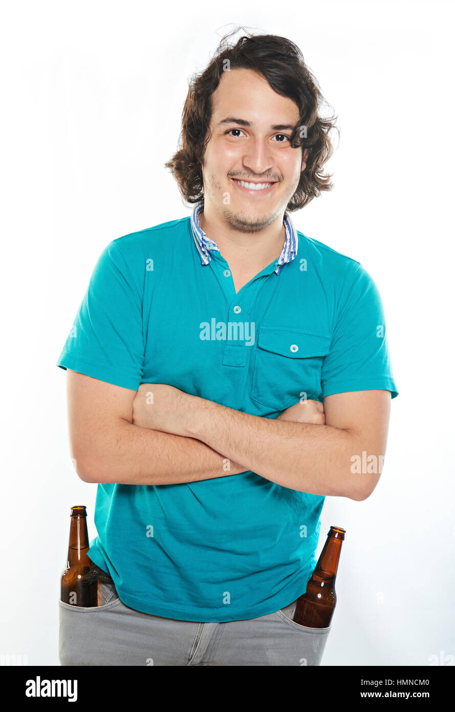 Empty alchohol bottles hi-res stock photography and images - Alamy