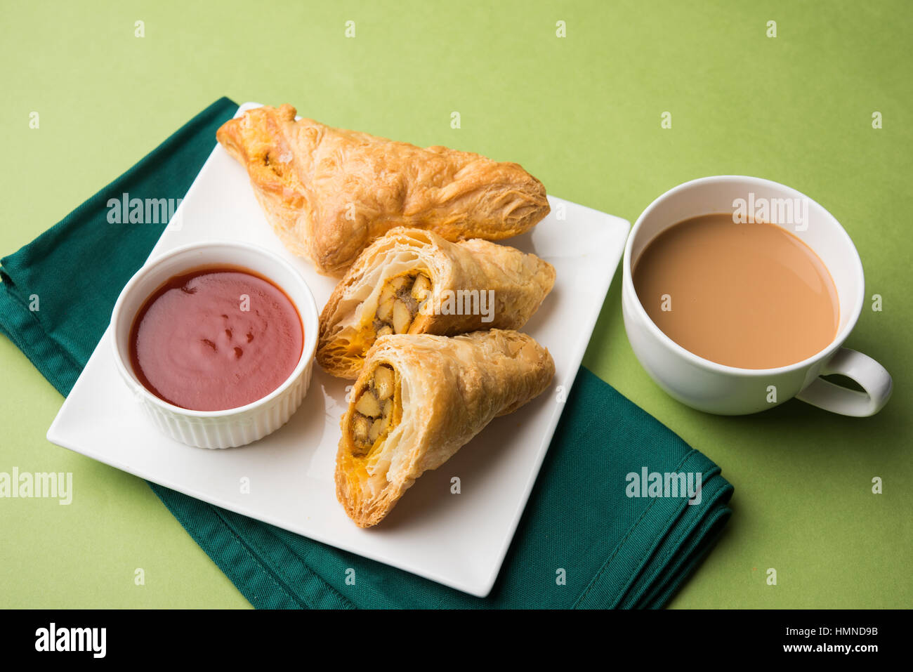 Veg puff hi-res stock photography and images - Alamy