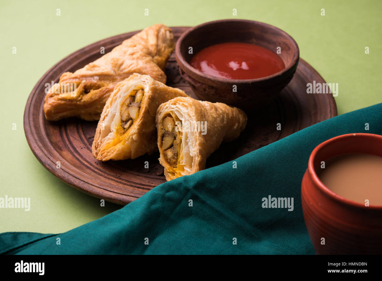Veg Puff High Resolution Stock Photography and Images - Alamy