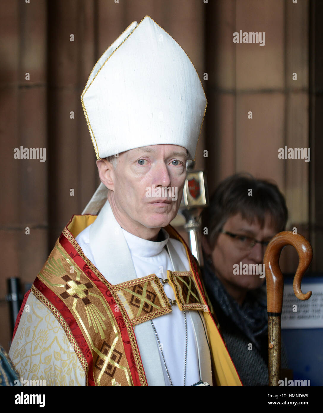 Bishop of Wolverhampton The Rt Reverend Clive Gregory Stock Photo - Alamy