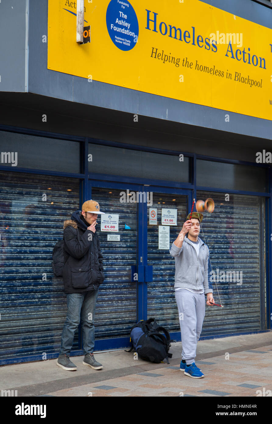 Helping the Homeless, Closed Homeless Action premises in Blackpool ...