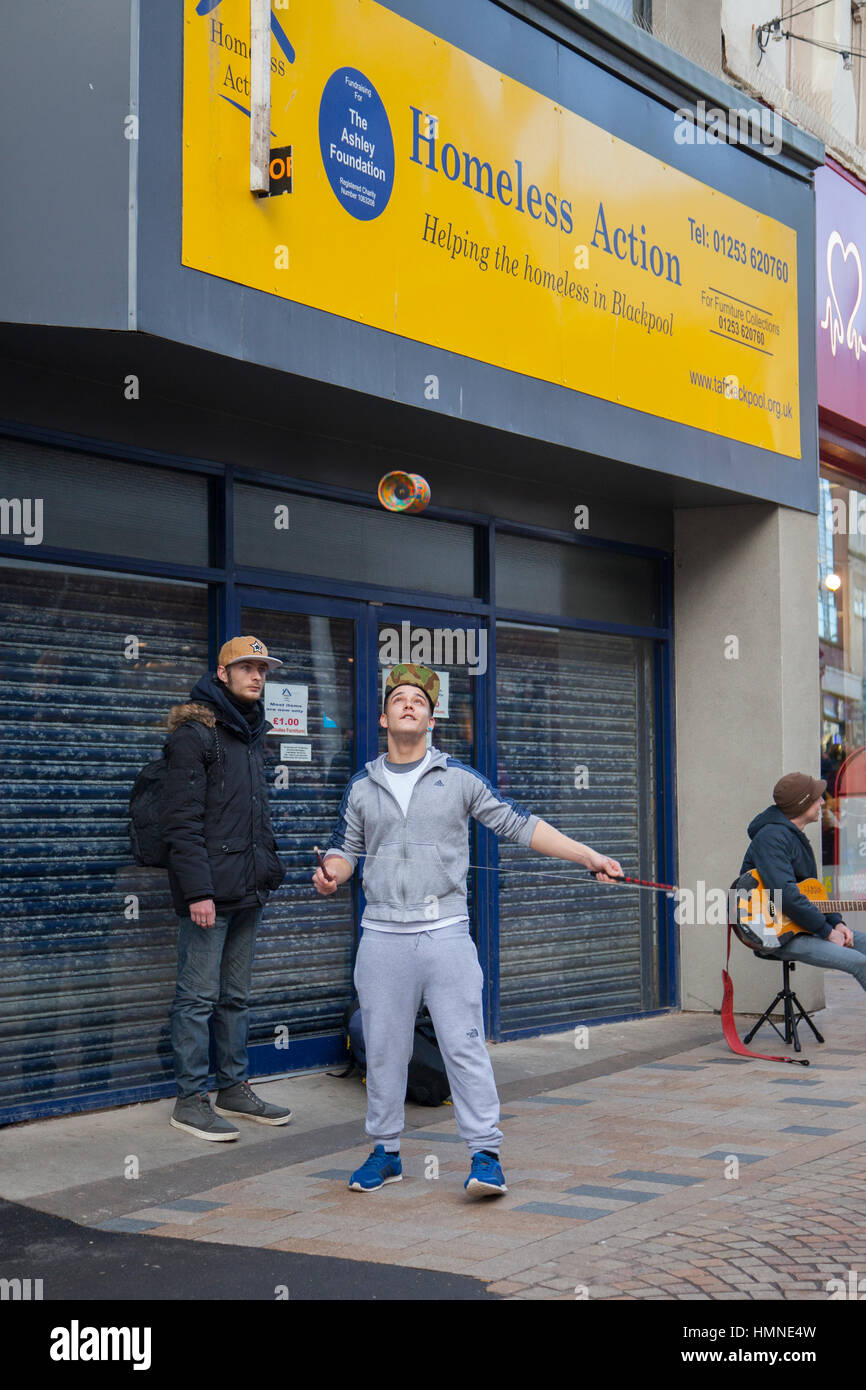 Helping the Homeless, Closed Homeless Action premises in Blackpool ...