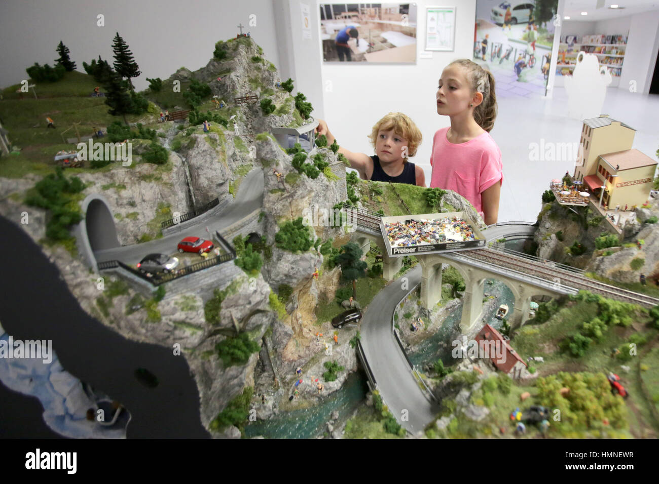 Mini World Lyon, France. Photo/Paul McErlane Stock Photo - Alamy