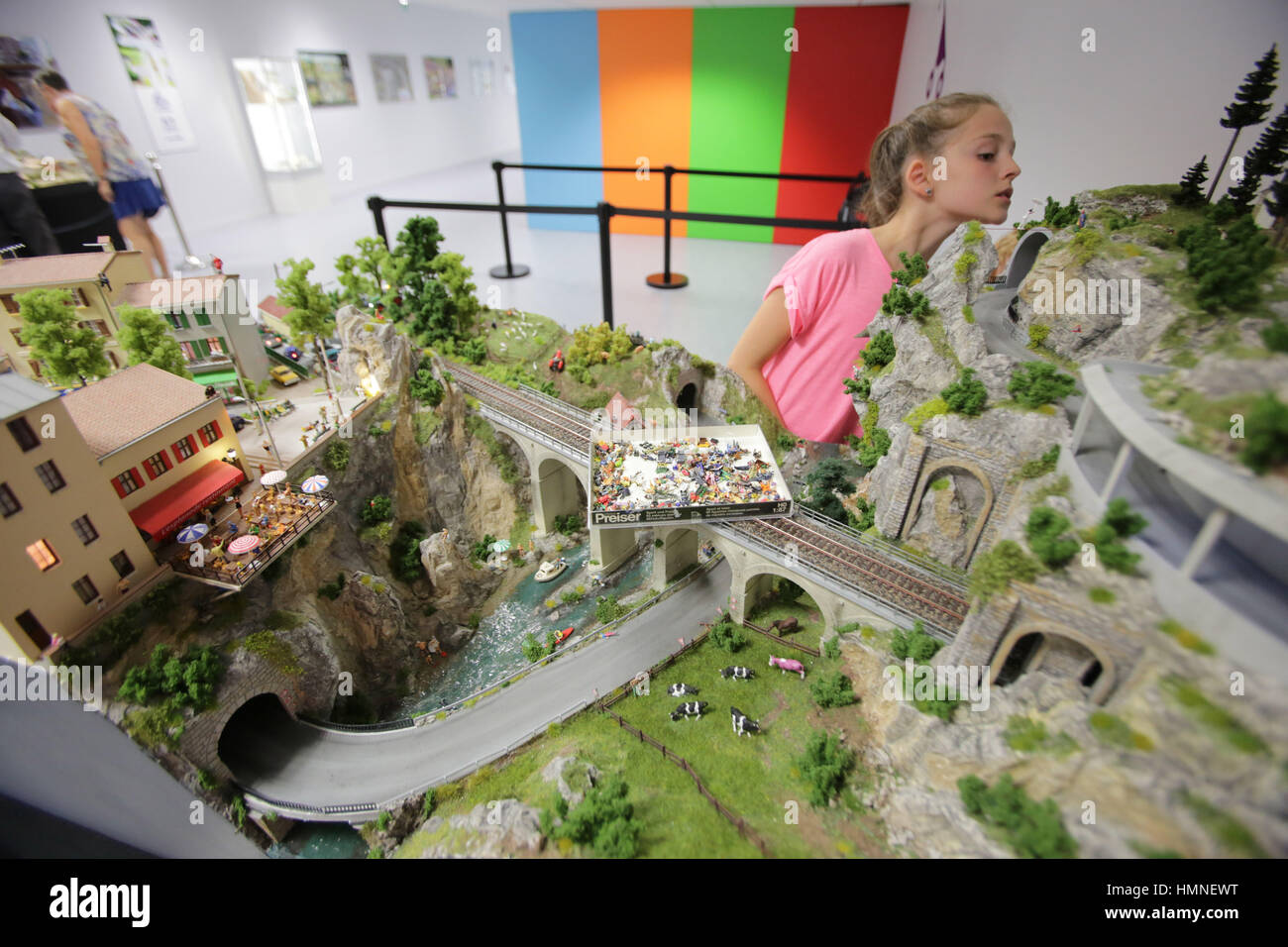 Mini World Lyon, France. Photo/Paul McErlane Stock Photo - Alamy