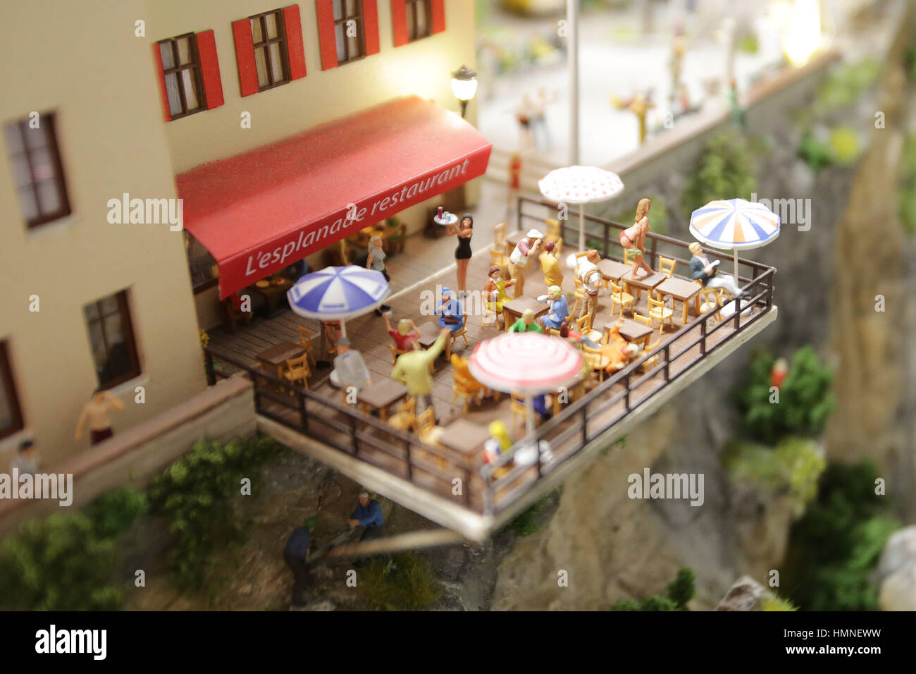 Mini World Lyon, France. Photo/Paul McErlane Stock Photo - Alamy