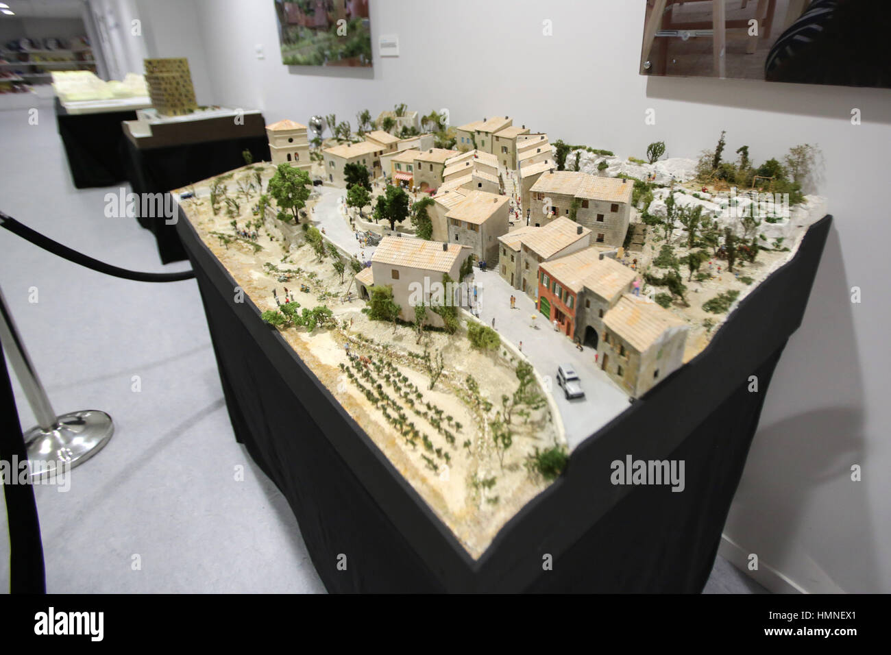 Mini World Lyon, France. Photo/Paul McErlane Stock Photo - Alamy