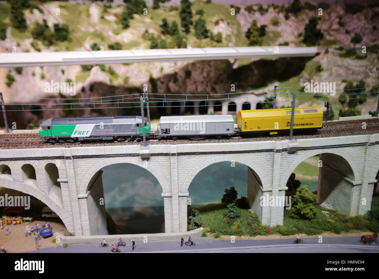 Mini World Lyon, France. Photo/Paul McErlane Stock Photo - Alamy
