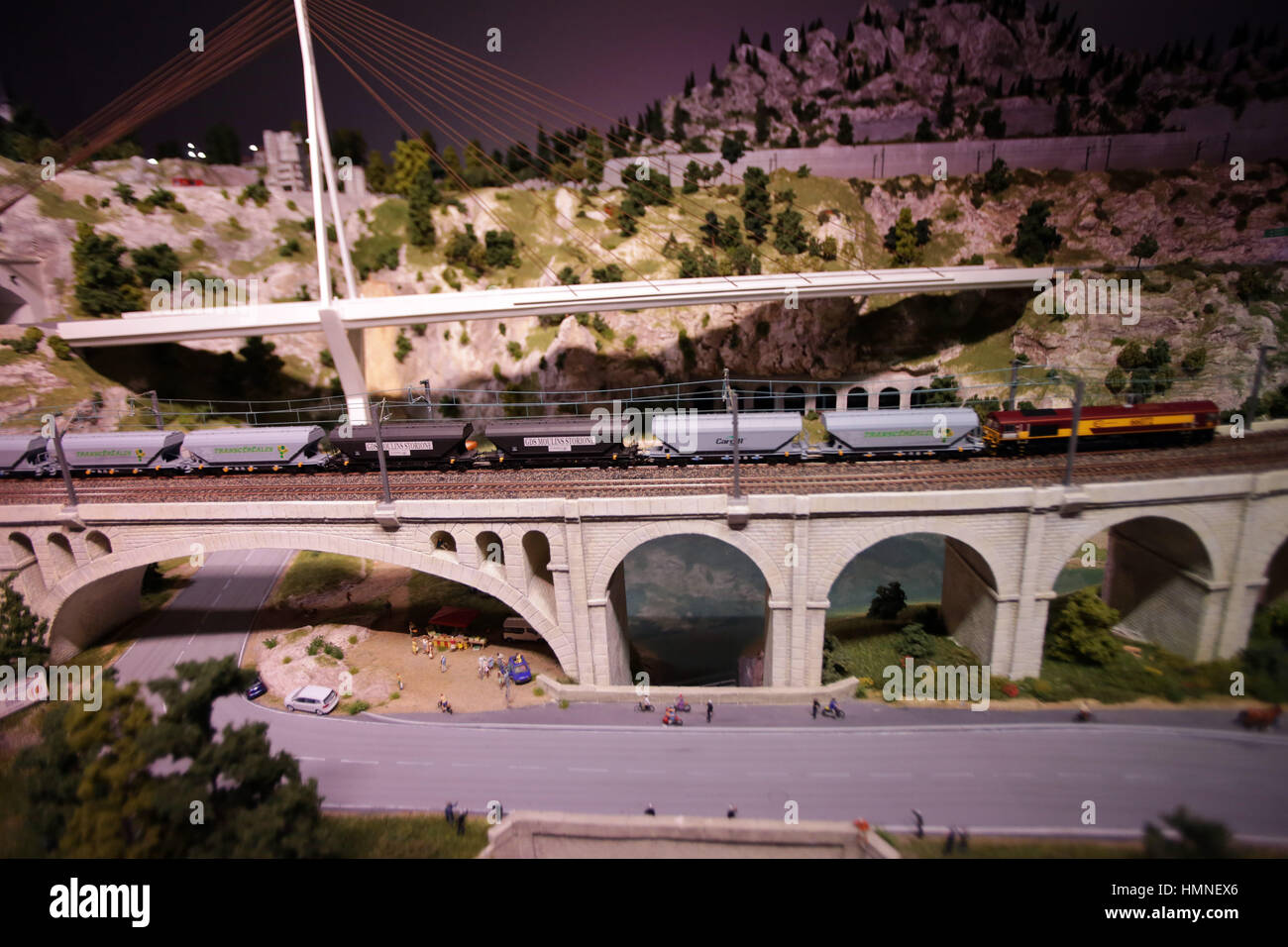 Mini World Lyon, France. Photo/Paul McErlane Stock Photo - Alamy