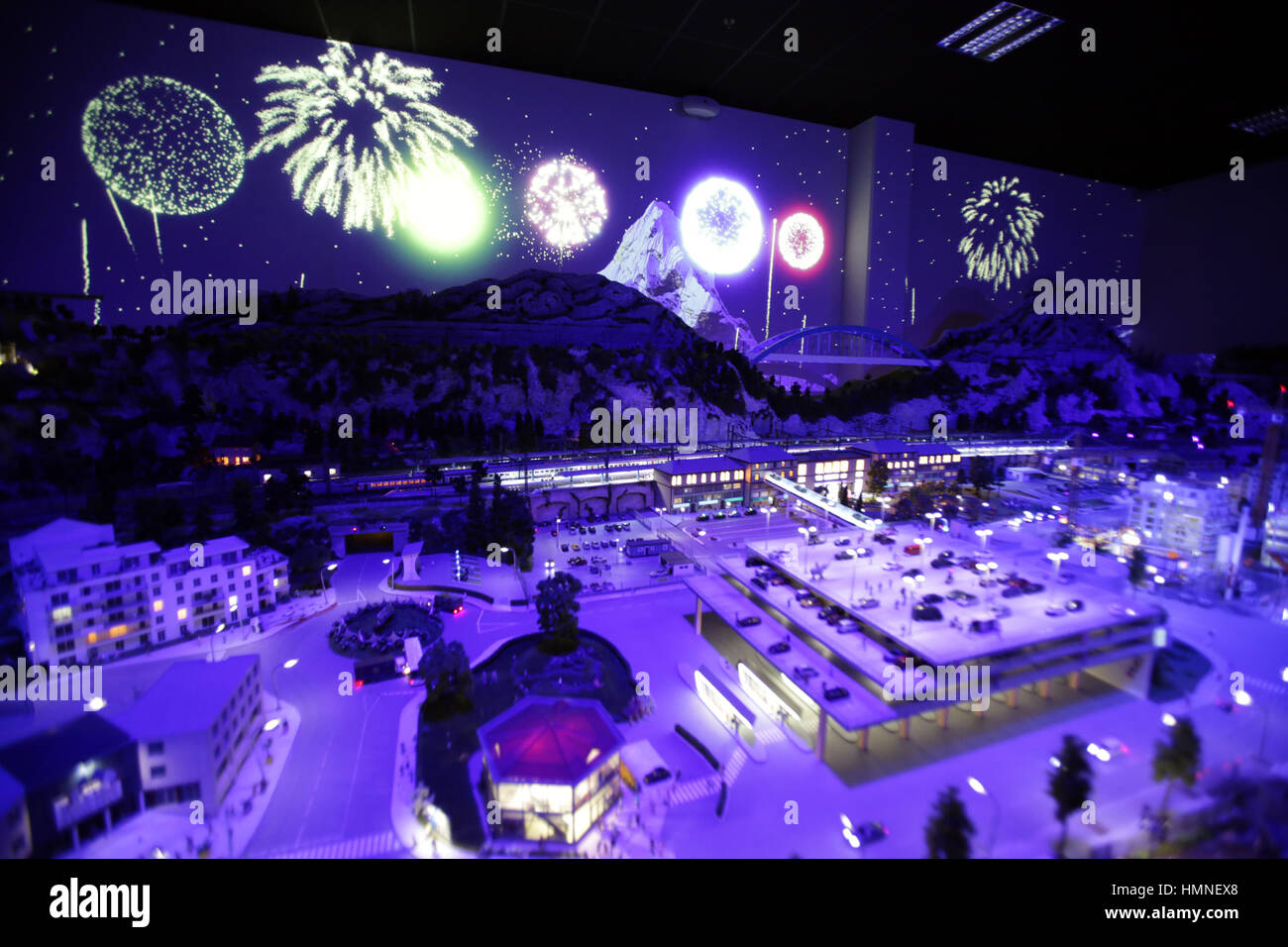 Mini World Lyon, France. Photo/Paul McErlane Stock Photo - Alamy