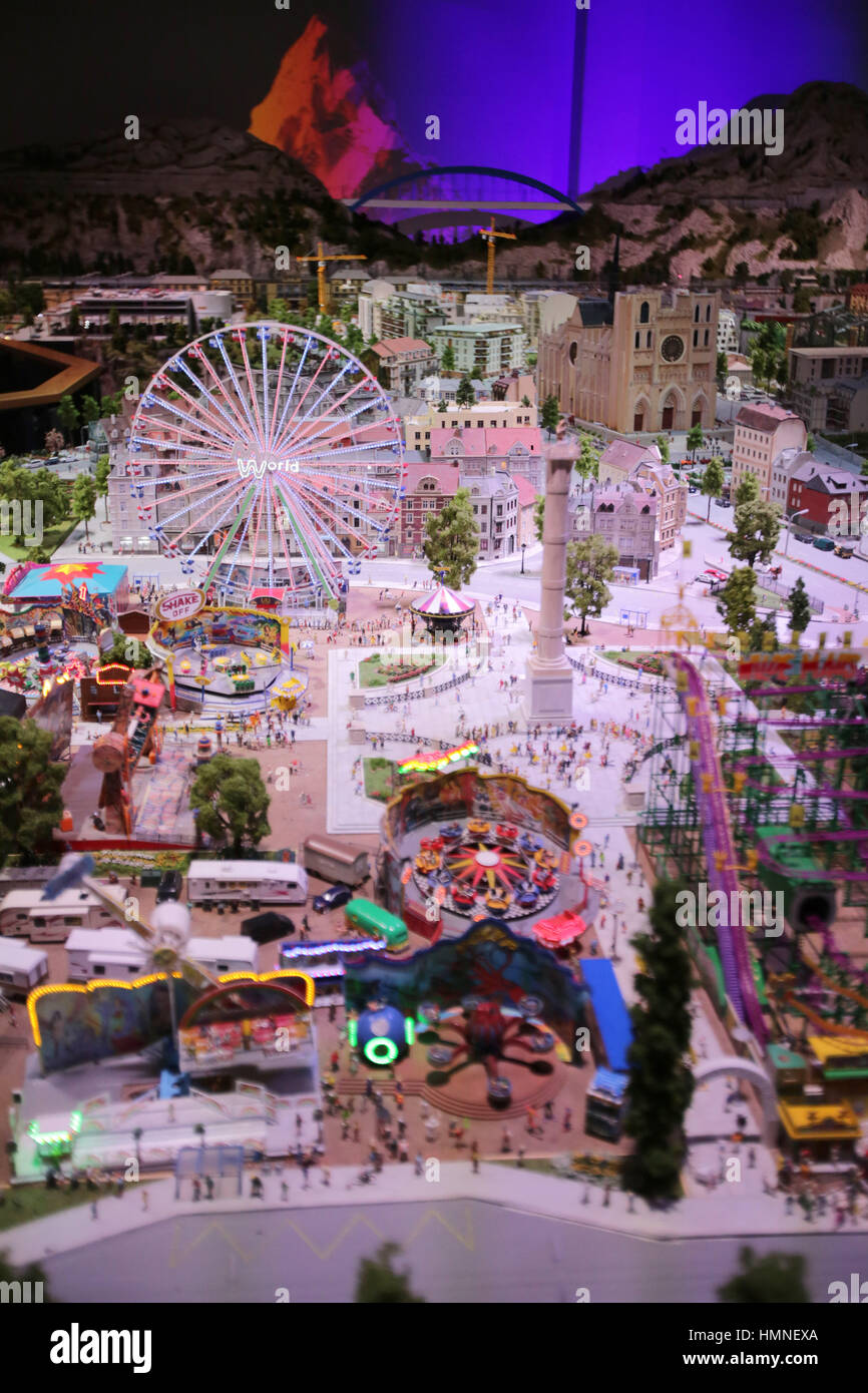 Mini World Lyon, France. Photo/Paul McErlane Stock Photo - Alamy