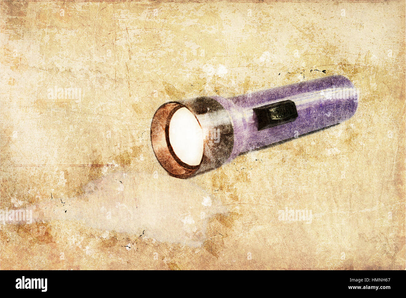 Digitally enhanced image of a single Flash light Stock Photo - Alamy