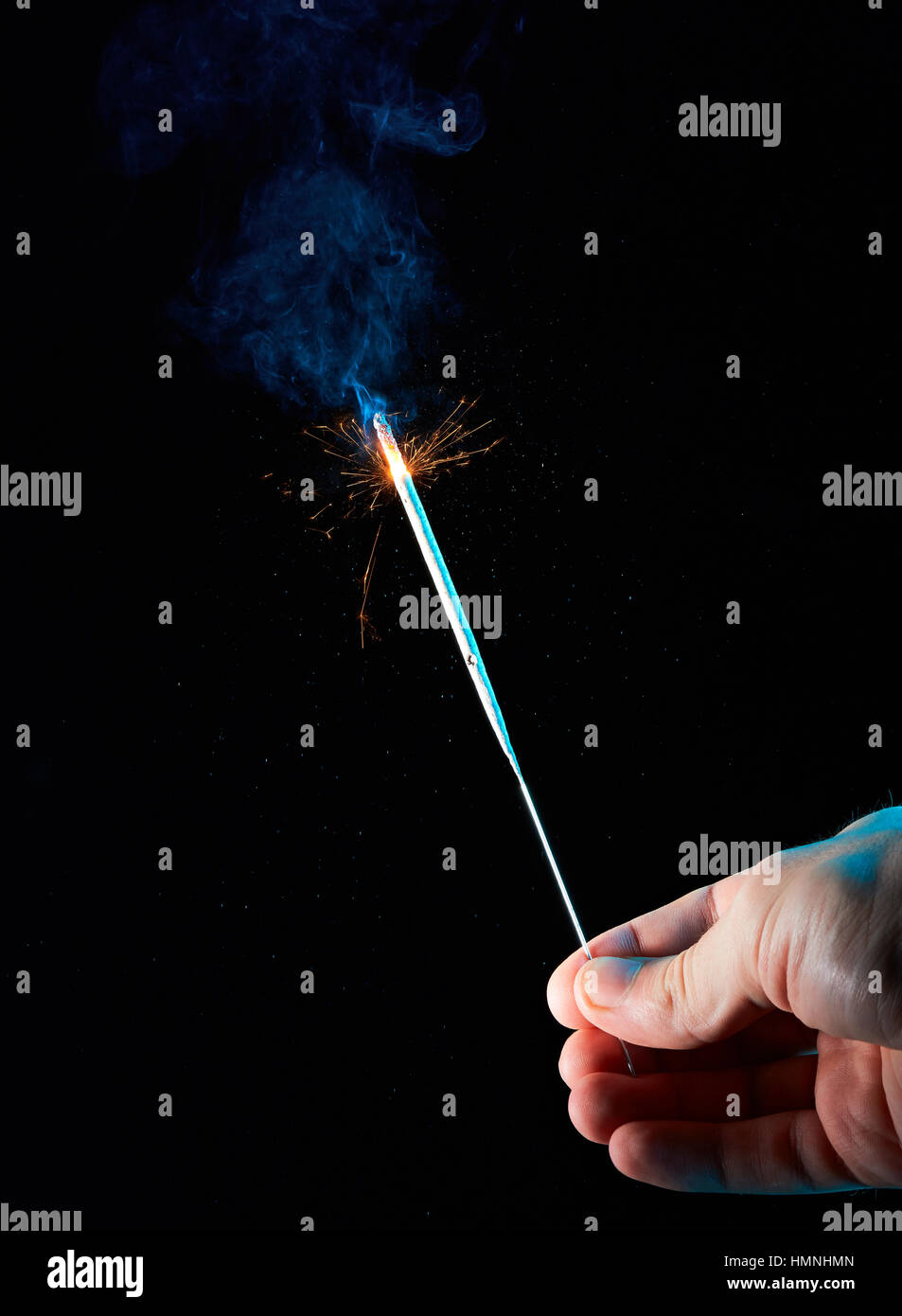 Hand firework hi-res stock photography and images - Alamy