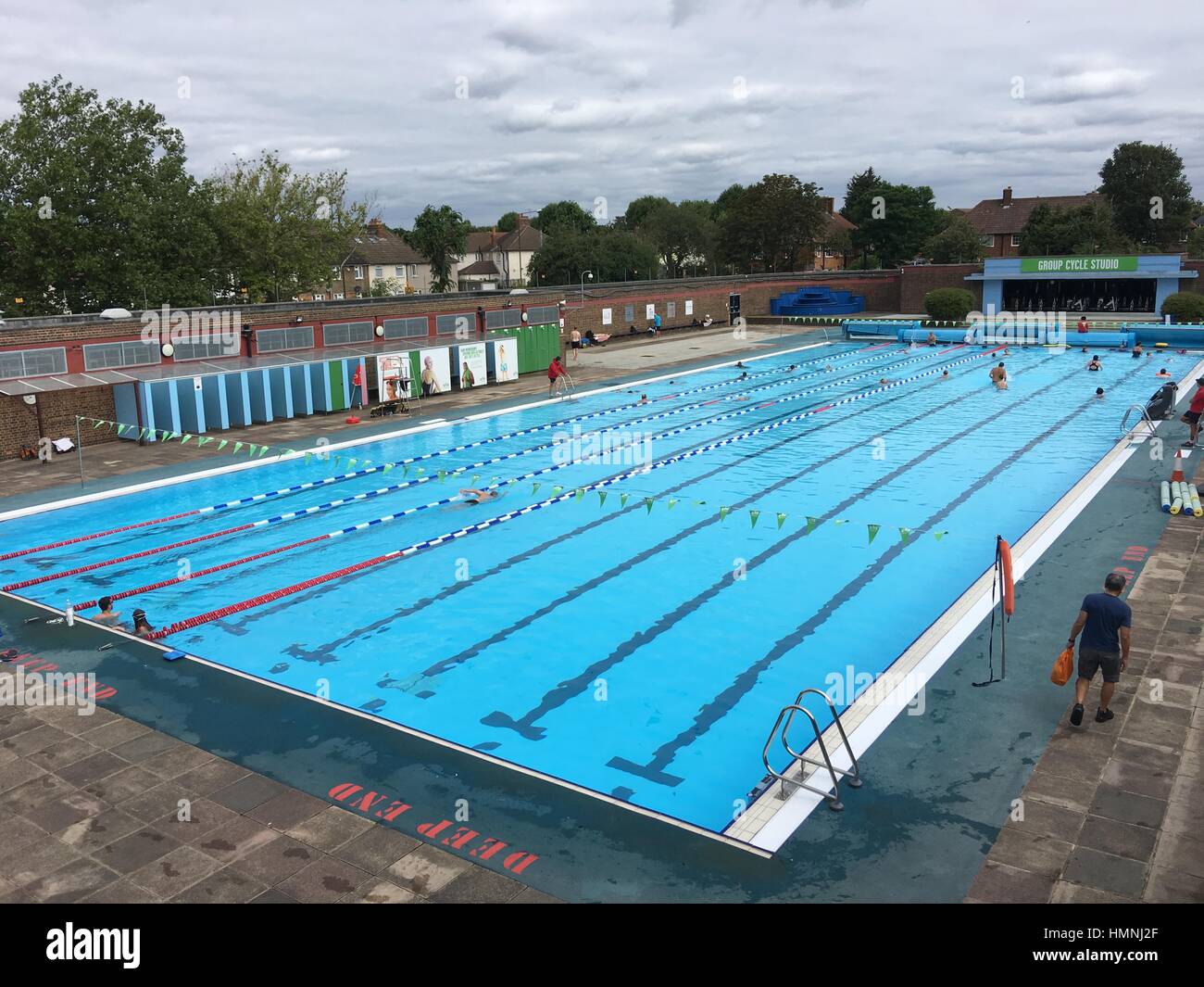 Heated olympic swimming pool hi-res stock photography and images - Alamy