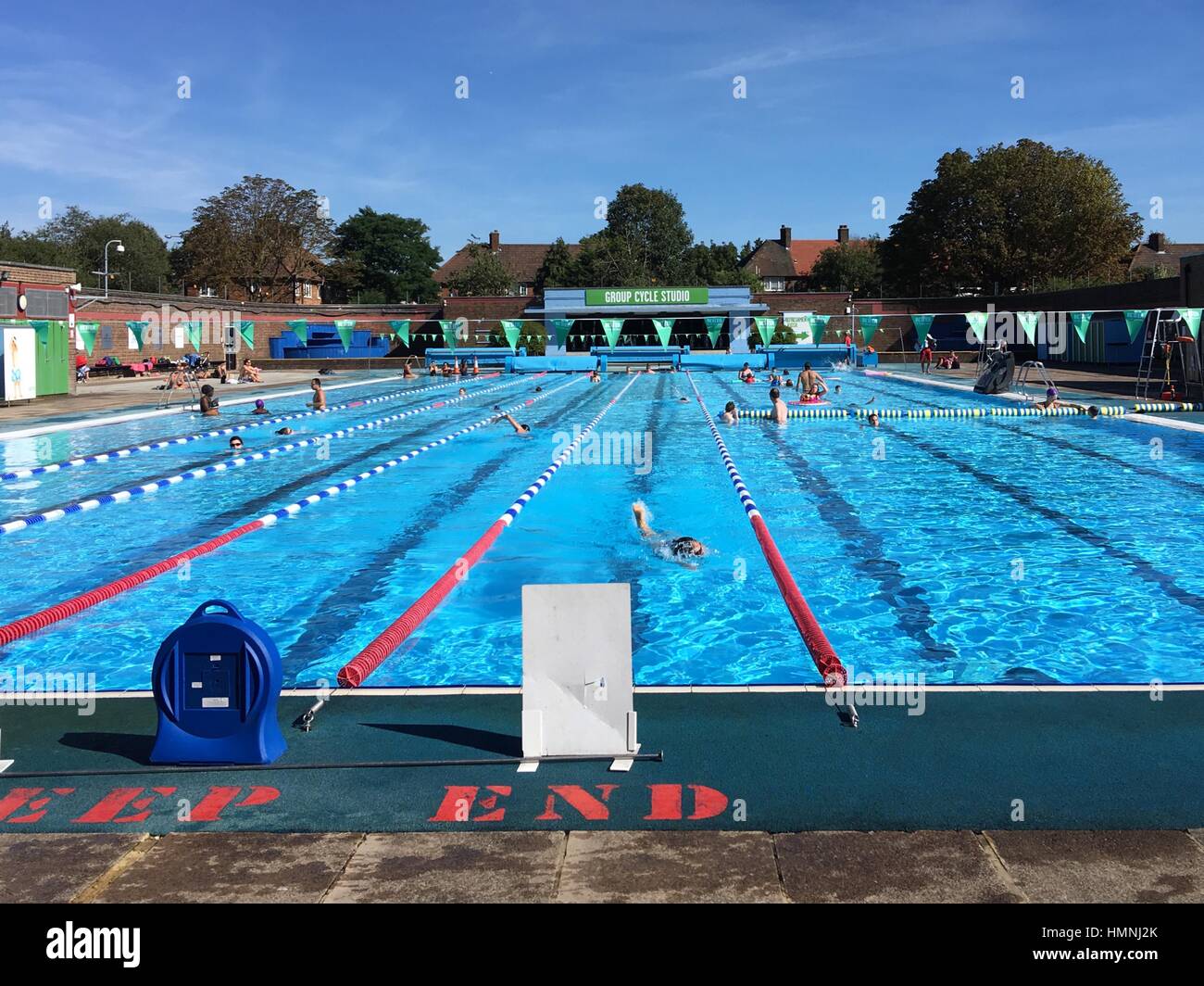 Heated olympic swimming pool hi-res stock photography and images - Alamy