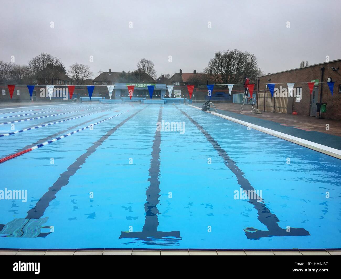 Olympic swimming pool length hi-res stock photography and images - Alamy