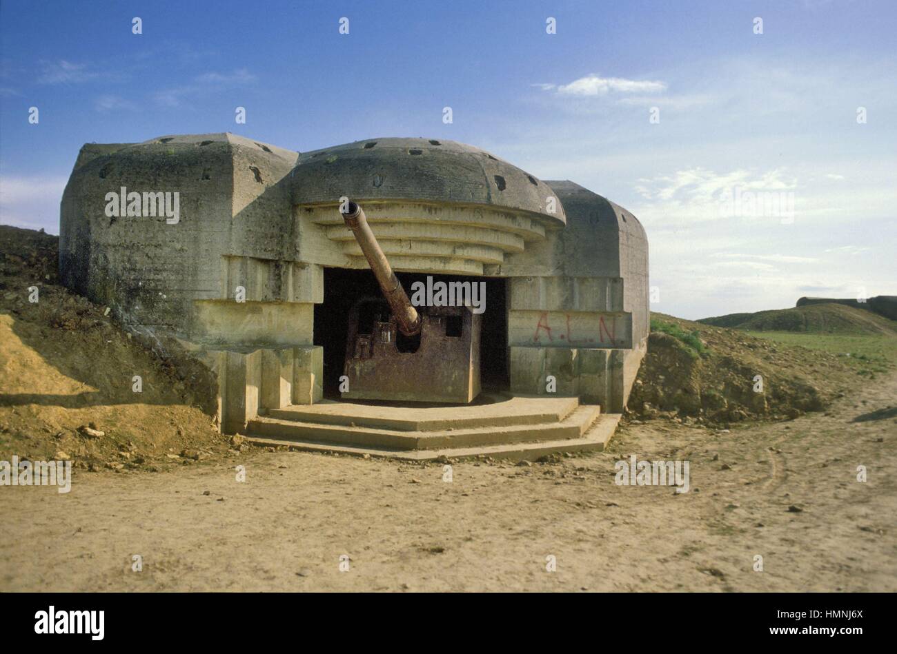 Merville gun battery france hi-res stock photography and images - Alamy