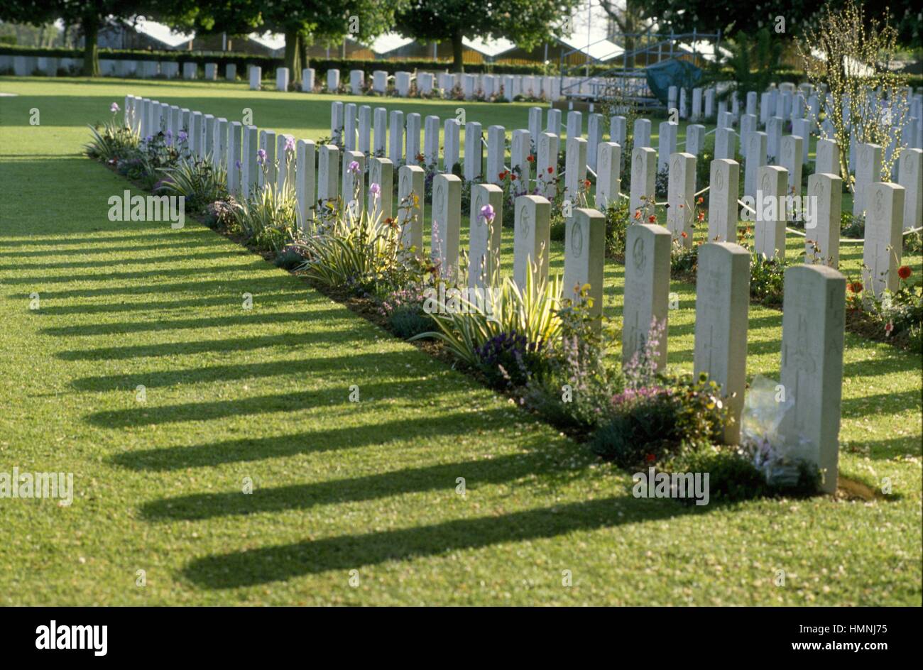 Normandy (France), sites of allied landing of June 1944, British ...