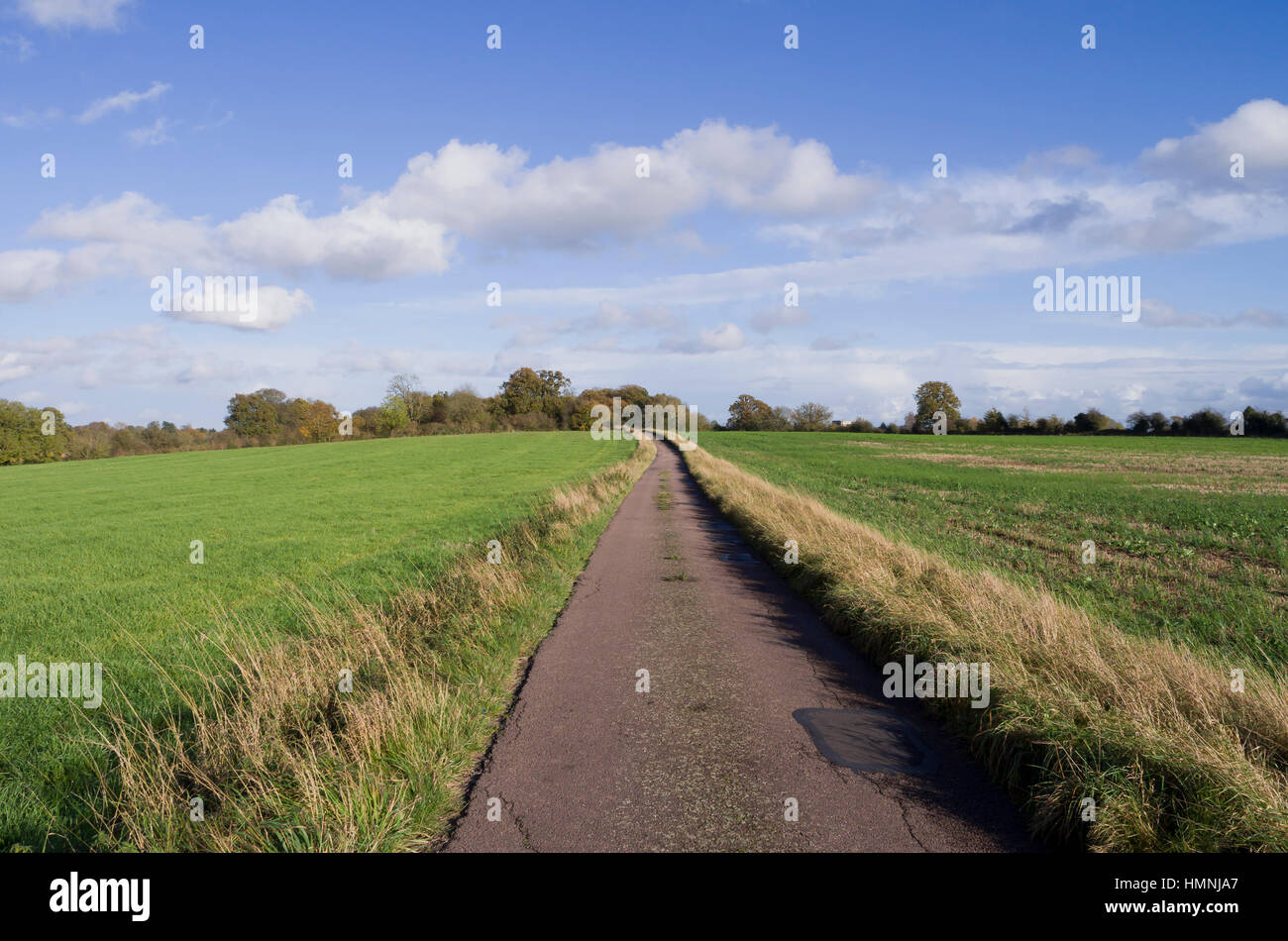 country lane england uk Stock Photo - Alamy