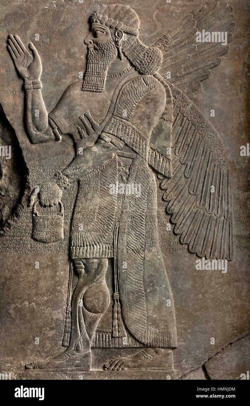 Alabaster 695 bc nineveh hi-res stock photography and images - Alamy