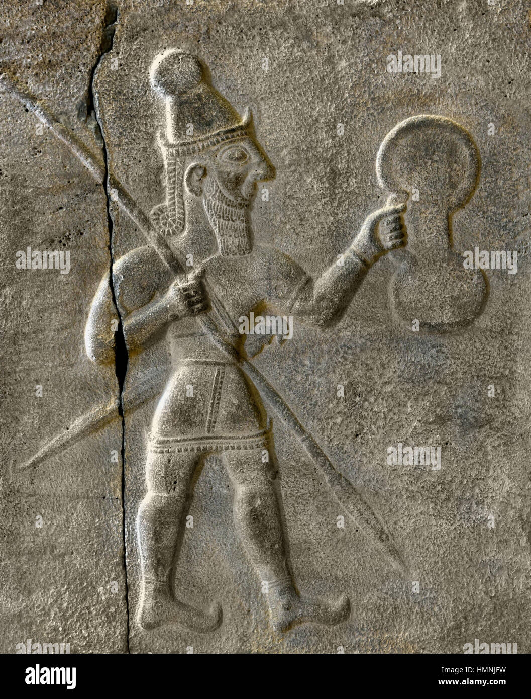 Archaeological site located anti taurus mountains turkey hi-res stock ...