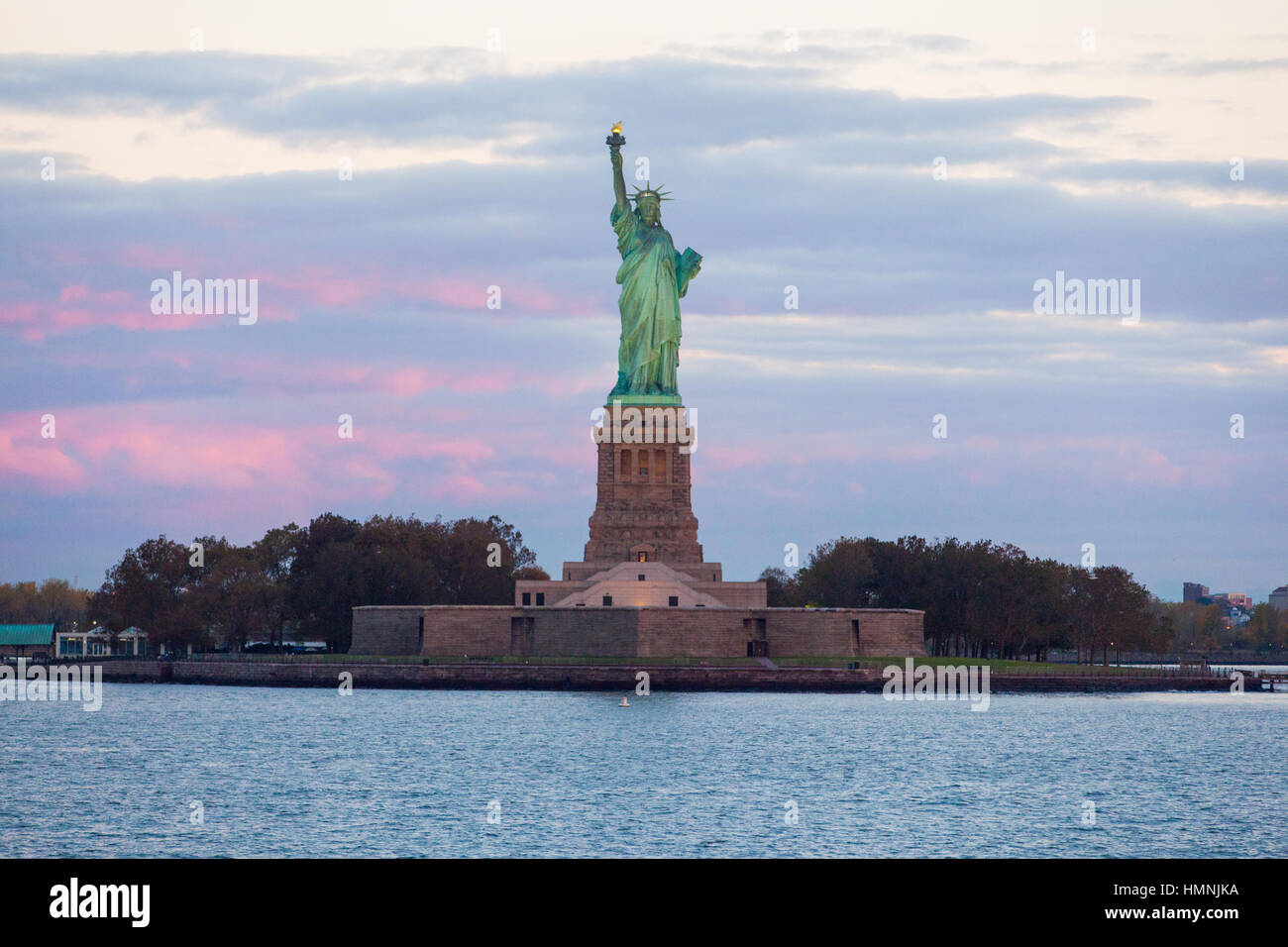 Statue Of Liberty Dawn High Resolution Stock Photography and Images - Alamy