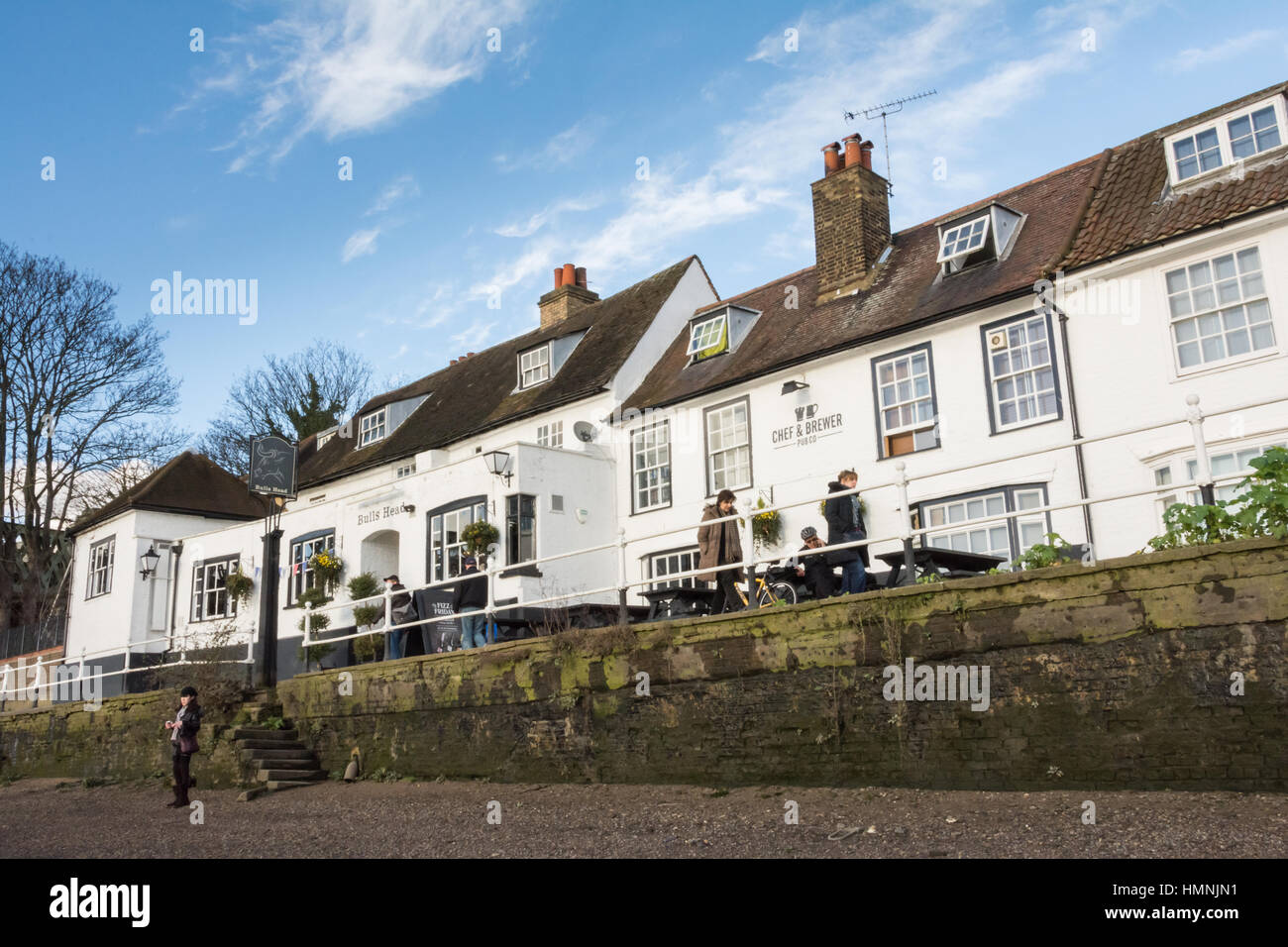 Strand-on-the-Green, Chiswick, London, UK Stock Photo - Alamy